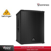 Behringer B1500XP 15" 3000W Powered Subwoofer for Deep Bass Performance ...