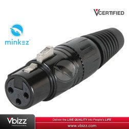 Minkez XLRF 3 Pin XLR Female Connector | PA SYSTEM MALAYSIA
