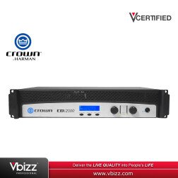 Crown CDi2000 2x475W Power Amplifier for Superior Audio Performance | Vbizz