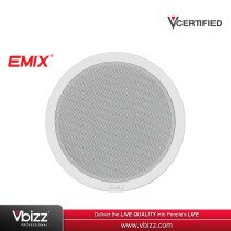 Emix EMCS 662 6.5" 6W Ceiling Speaker for Clear Sound in Commercial and ...